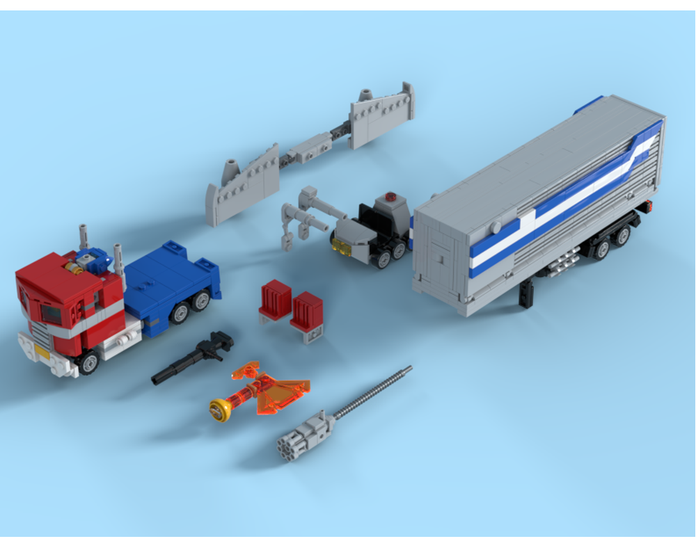 LEGO MOC-233226 Optimus prime G1 by grosnoob51 | Rebrickable - Build ...