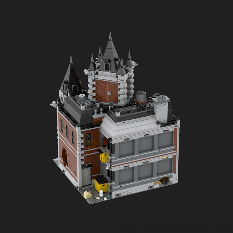 LEGO MOC-233231 Arkham Asylum - Expansion (Tower) by rebelnili ...