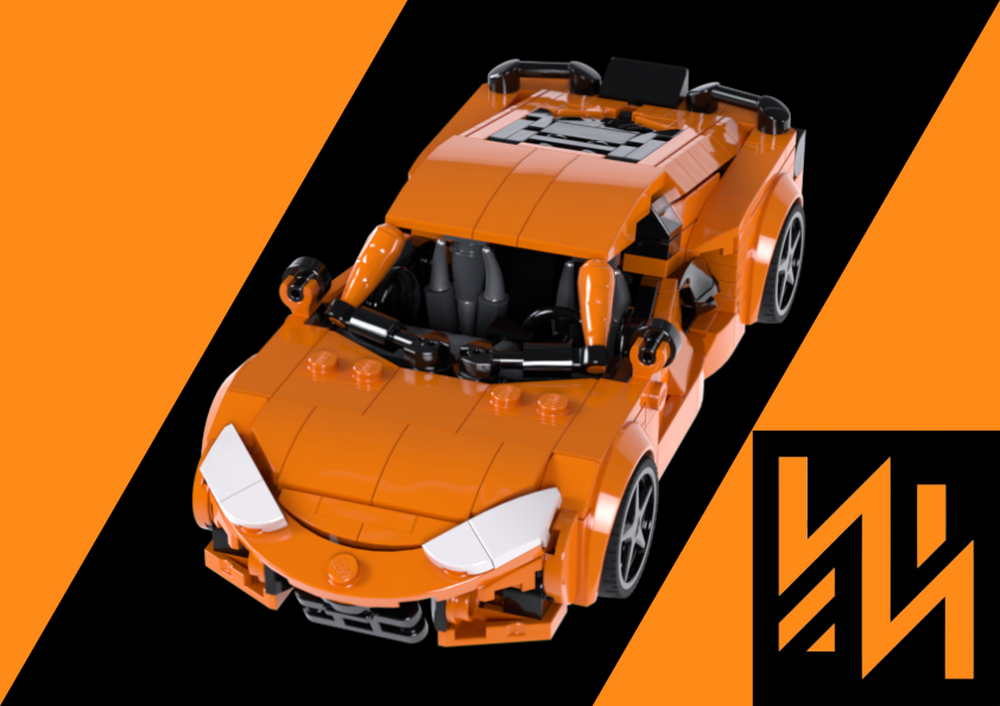 LEGO MOC-233233 Inspired by Chevrolet Corvette C8 by Noggatogga ...