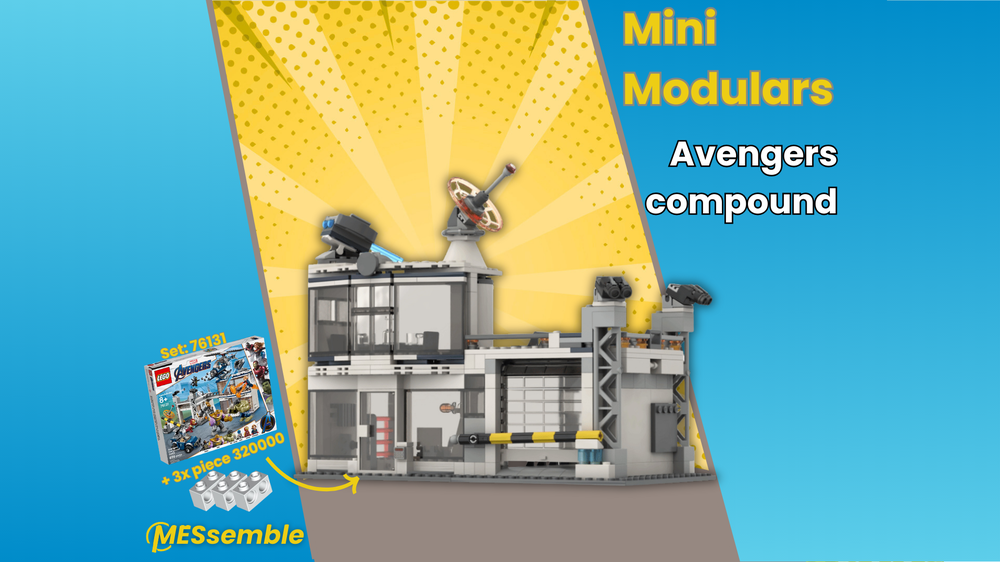 LEGO MOC-233236 Avengers compound - mini modular by MESsemble ...