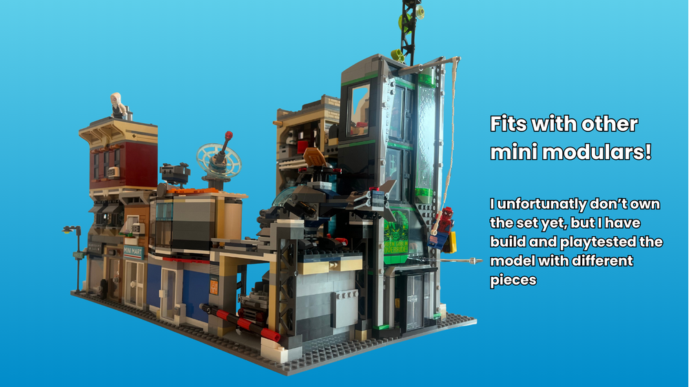 LEGO MOC-233236 Avengers compound - mini modular by MESsemble ...