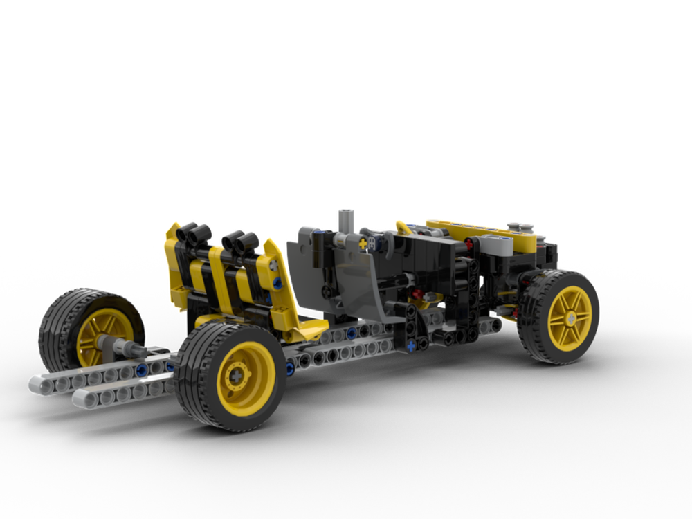 LEGO MOC-233237 FWD car chassis from Bugatti Bolide by samlego2011 ...