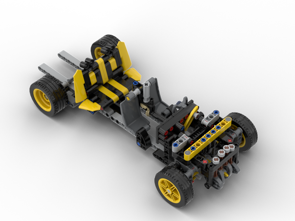 LEGO MOC-233237 FWD car chassis from Bugatti Bolide by samlego2011 ...
