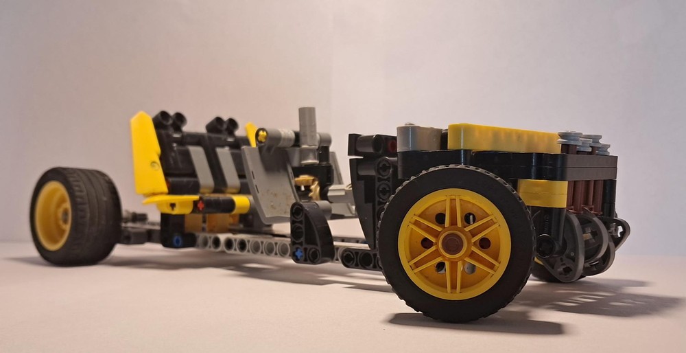 LEGO MOC FWD car chassis from Bugatti Bolide by samlego2011 ...