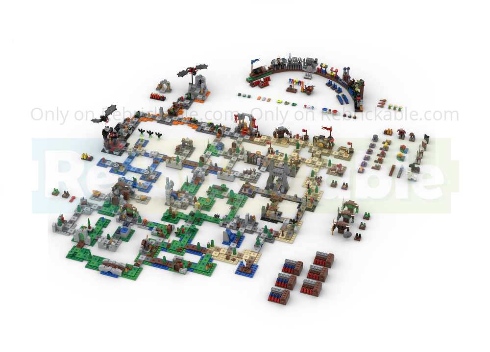 LEGO MOC-233265 Heroica Plus by MicroMocs | Rebrickable - Build with LEGO