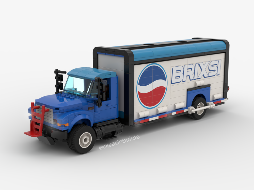LEGO MOC Beverage Truck by owstin | Rebrickable - Build with LEGO