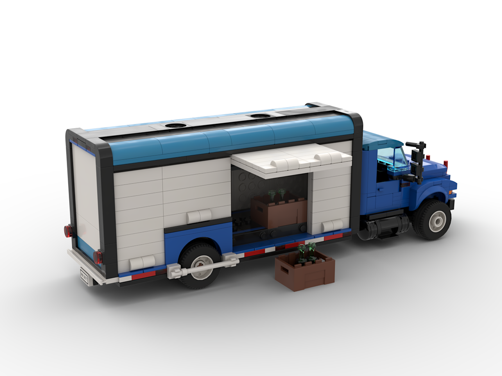 LEGO MOC Beverage Truck by owstin | Rebrickable - Build with LEGO