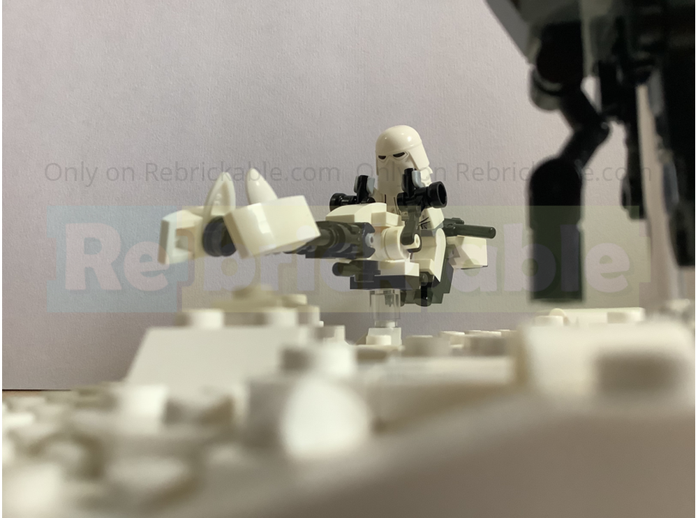 LEGO MOC small hoth diorama by sir stinky builds | Rebrickable - Build ...