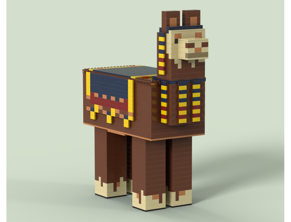 LEGO MOC Llama trader by Dor0thy6 | Rebrickable - Build with LEGO