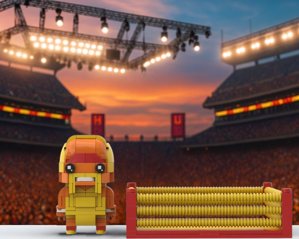 LEGO MOC-233361 Hulk hogan by Legofrench | Rebrickable - Build with LEGO