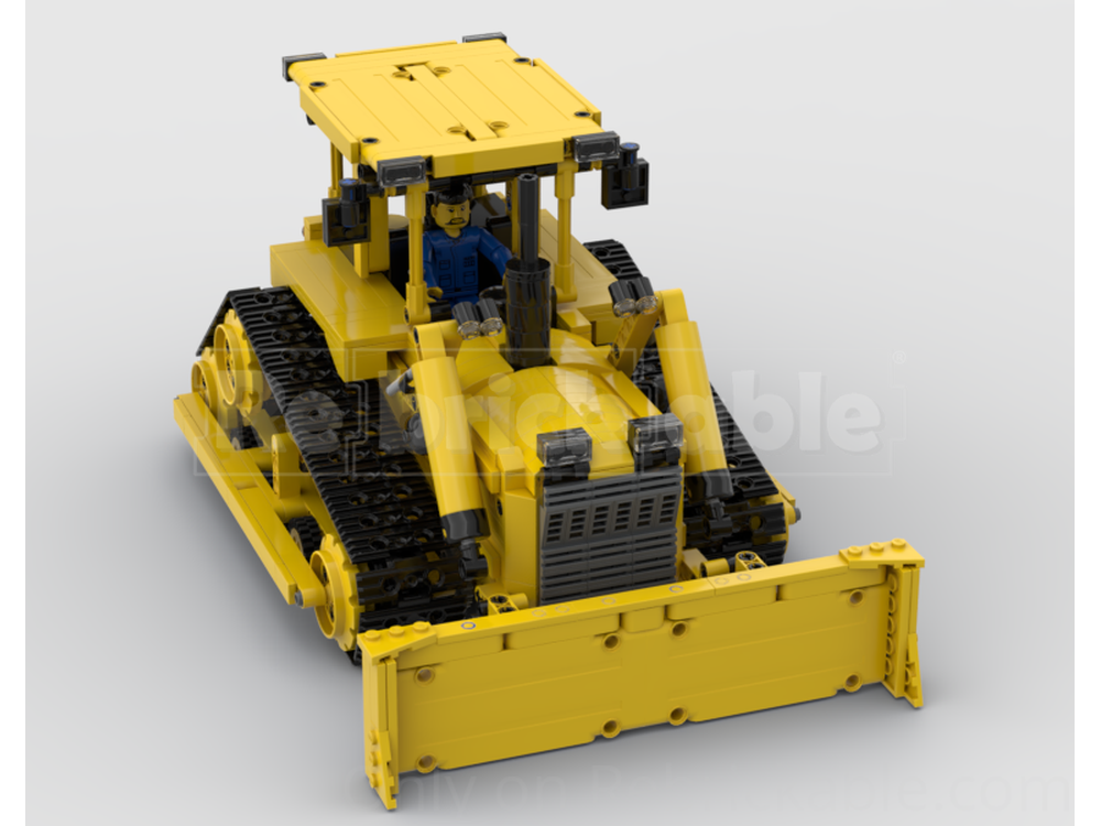 LEGO MOC CAT Bulldozer RC by Mindstorm Boost HUB by TECHNICer83 ...