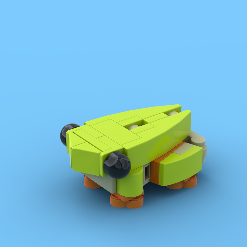 LEGO MOC-233367 Morelet's Tree Frog by Danielbrickson | Rebrickable ...