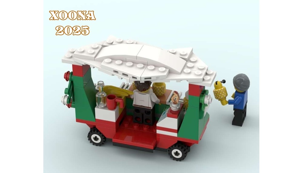 LEGO MOC Exotic Drinks Food Trailer Winter Version by xoona ...