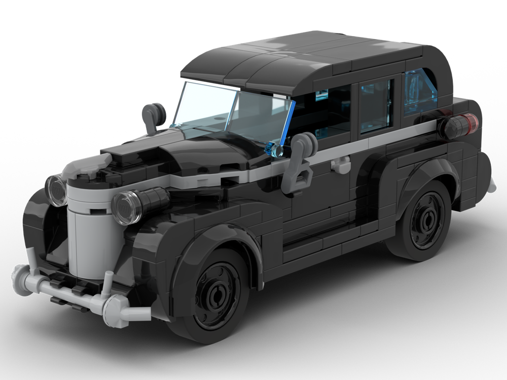 LEGO MOC Classic Sedan by Dongeraldo | Rebrickable - Build with LEGO