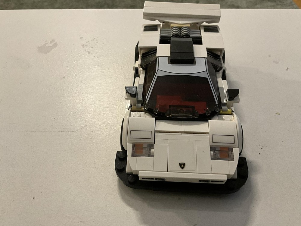 LEGO MOC Tuned Lamborghini countach by Carmoccer | Rebrickable - Build ...