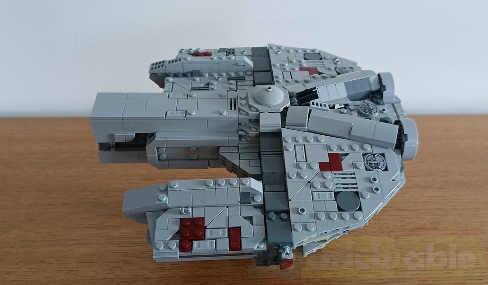 LEGO MOC-233396 Ebon Hawk KOTOR by Ewok | Rebrickable - Build with LEGO