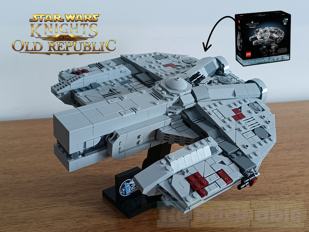 LEGO MOC Ebon Hawk KOTOR by Ewok | Rebrickable - Build with LEGO
