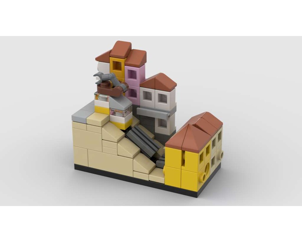 LEGO MOC Lisbon Ascencor da Bica (Lisbon, Portugal) by Tiny Bricks ...