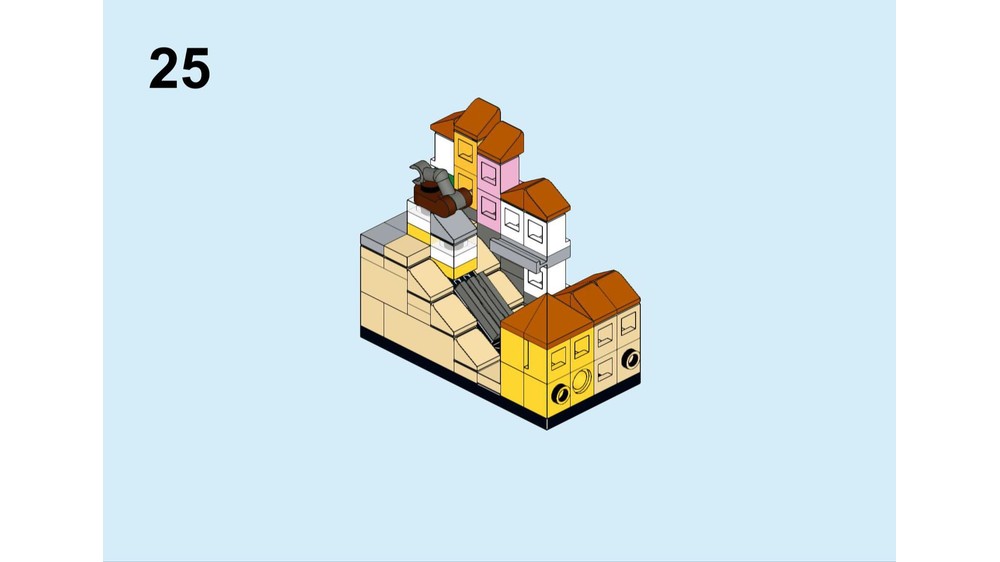 LEGO MOC Lisbon Ascencor da Bica (Lisbon, Portugal) by Tiny Bricks ...