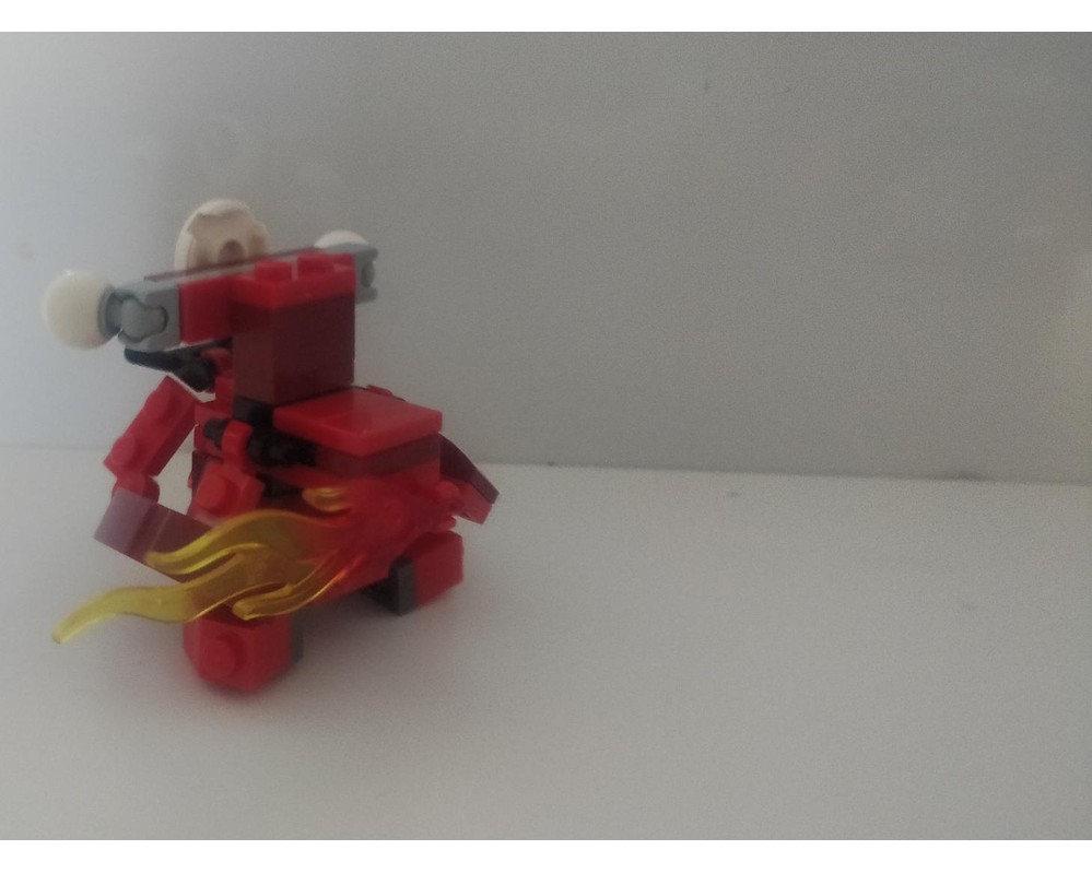 LEGO MOC Torry the Torch Alien by Gautman | Rebrickable - Build with LEGO