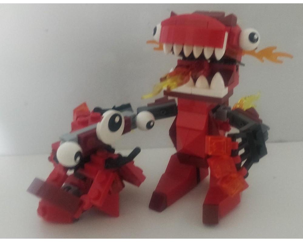 LEGO MOC Torry the Torch Alien by Gautman | Rebrickable - Build with LEGO