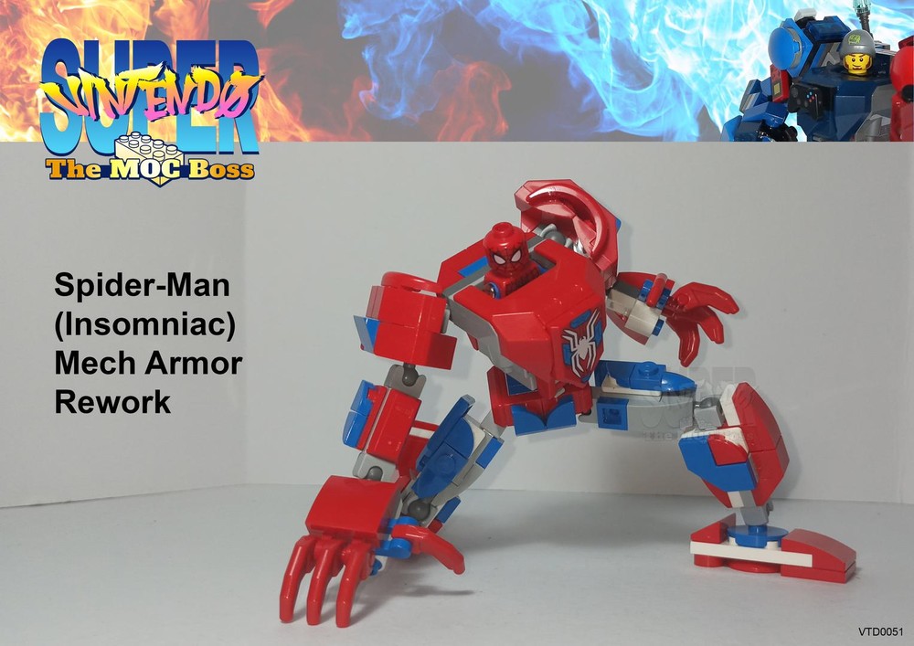 LEGO MOC Spider-Man (Insomniac) Mech Armor Rework by Vintend0 ...
