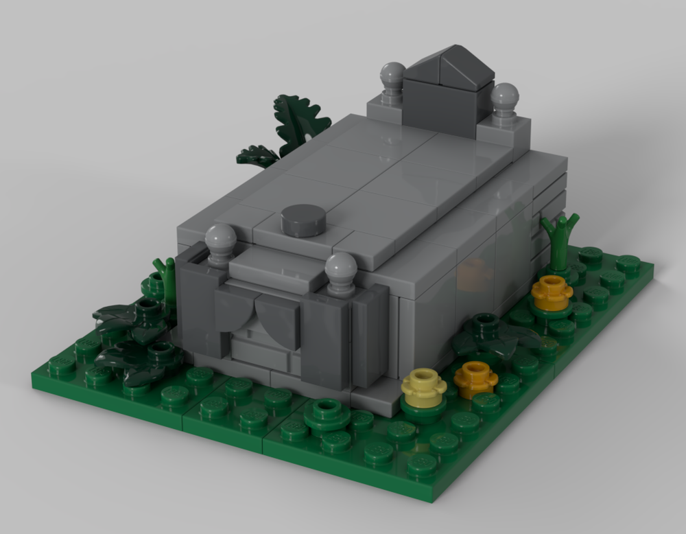 LEGO MOC Grave for Cemetery (1) by BradRonni | Rebrickable - Build with ...