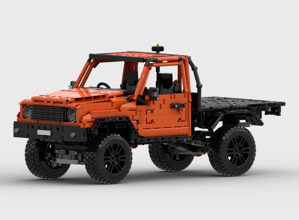 LEGO MOC 2024 Toyota Landcruiser 79 Series Single Cab Ute by BizzaDan ...