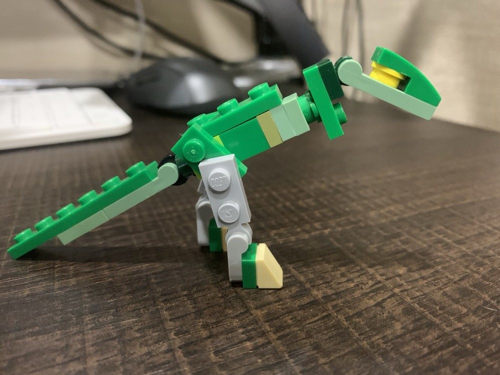 LEGO MOC Micro Jurassic Park male T rex Buck by DinoBricksGreat ...