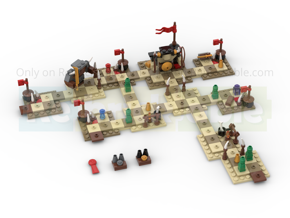 LEGO MOC Settlement of Barresh (from Heroica Plus expansion) by ...