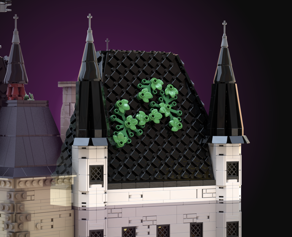 LEGO MOC The Royal tower roof - Red Falcons' mountain fortress by ...