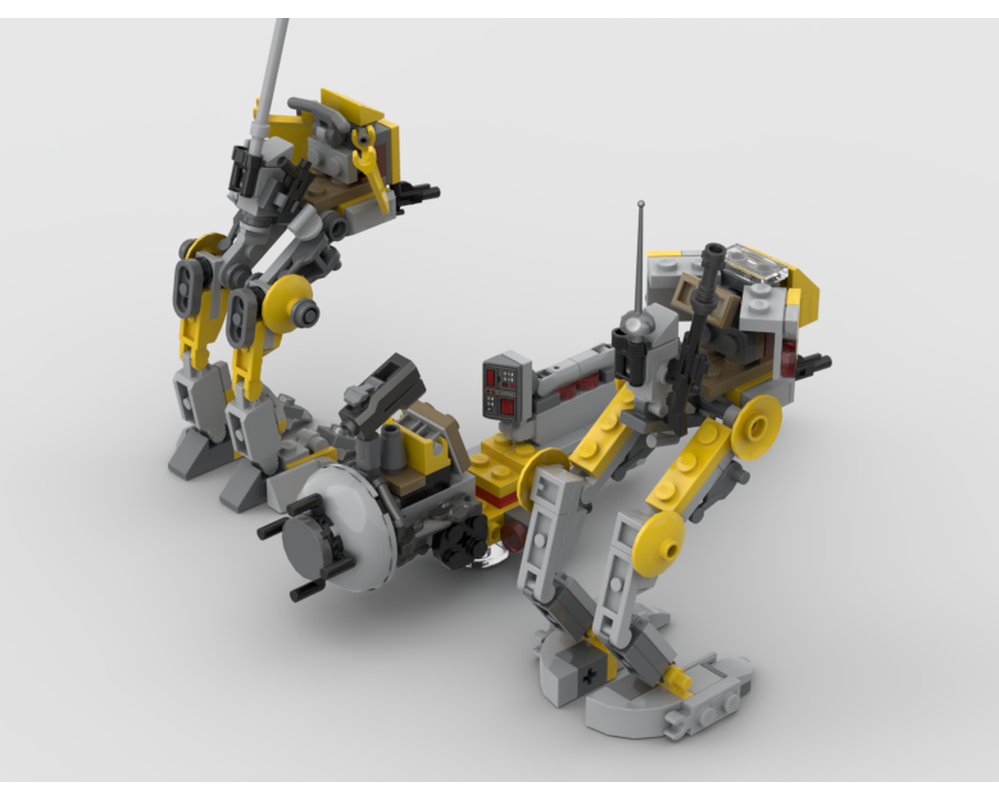 LEGO MOC 2 AT-RT's and BARC speeder 75431 alt build by flowly ...