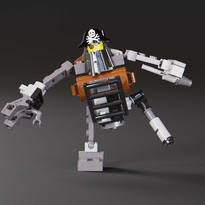 LEGO MOC-233489 LEGO Movie MetalBeard by CubesCustoms | Rebrickable ...