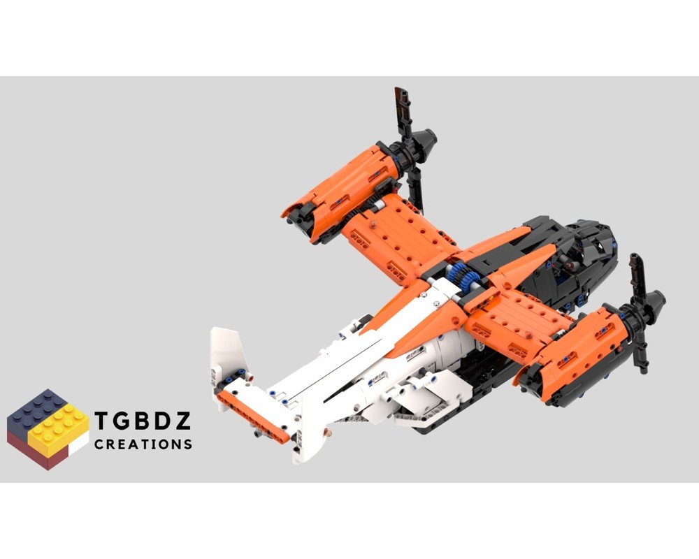 LEGO MOC 42181 Alternate - V22 Bell Boeing Osprey by tgbdz ...