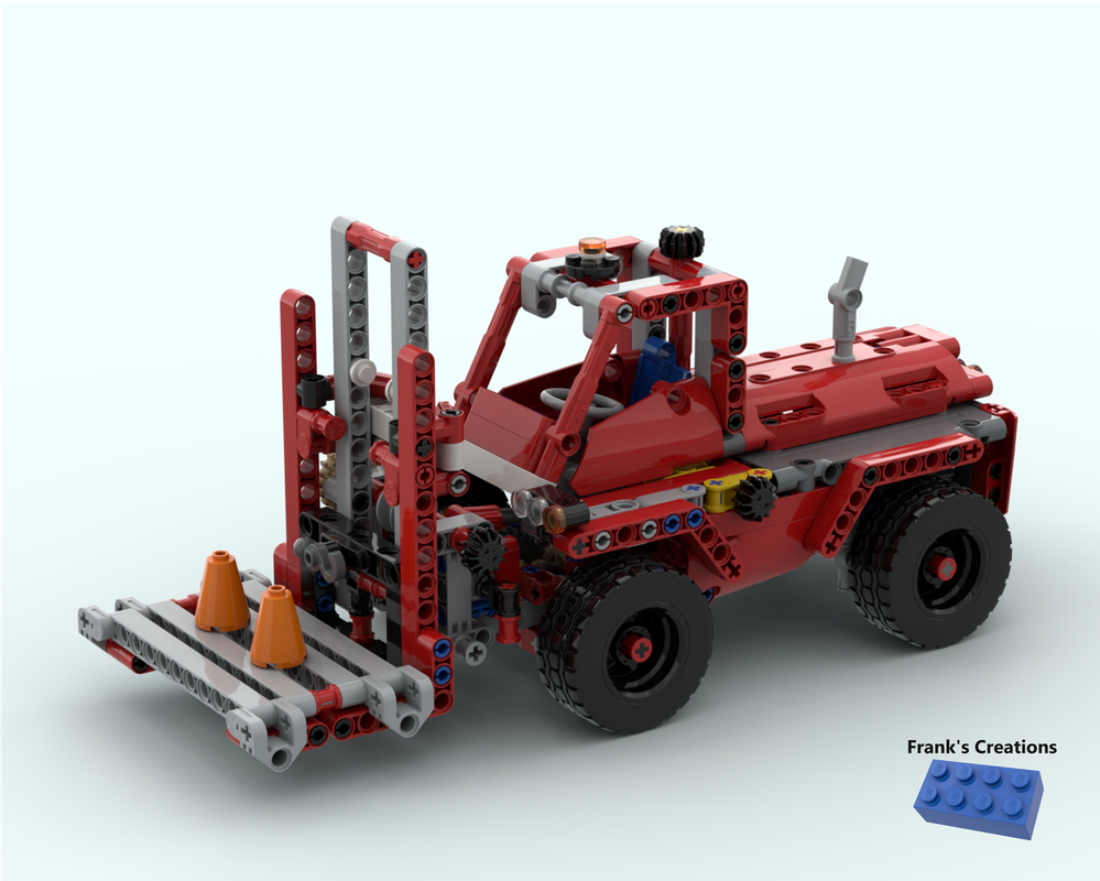 LEGO MOC-233497 42075 C-Model Heavy duty forklift by Frank’s Creations ...