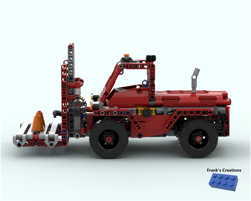 LEGO MOC-233497 42075 C-Model Heavy duty forklift by Frank’s Creations ...