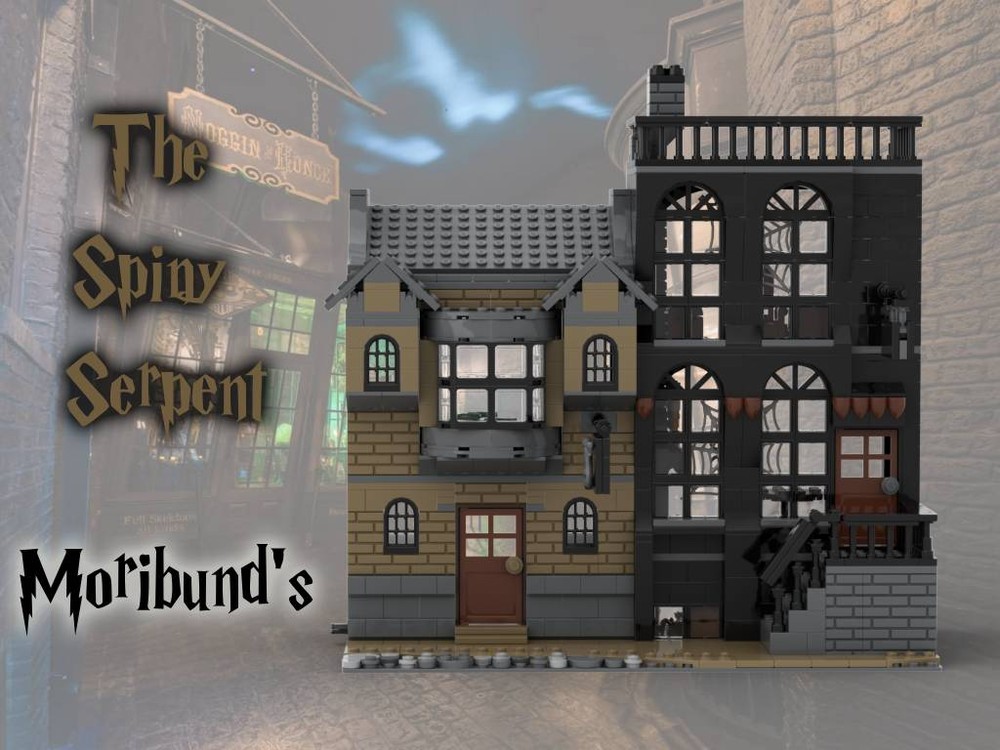 LEGO MOC Knockturn Alley: The Spiny Serpent & Moribund's by Mystical95 ...