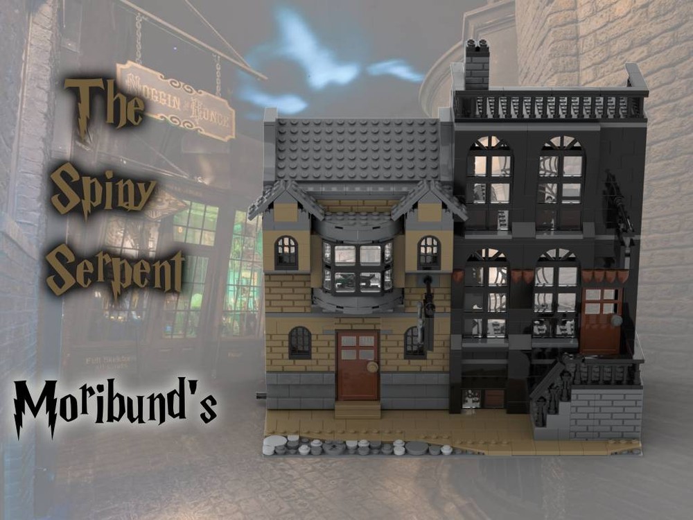 LEGO MOC Knockturn Alley: The Spiny Serpent & Moribund's by Mystical95 ...