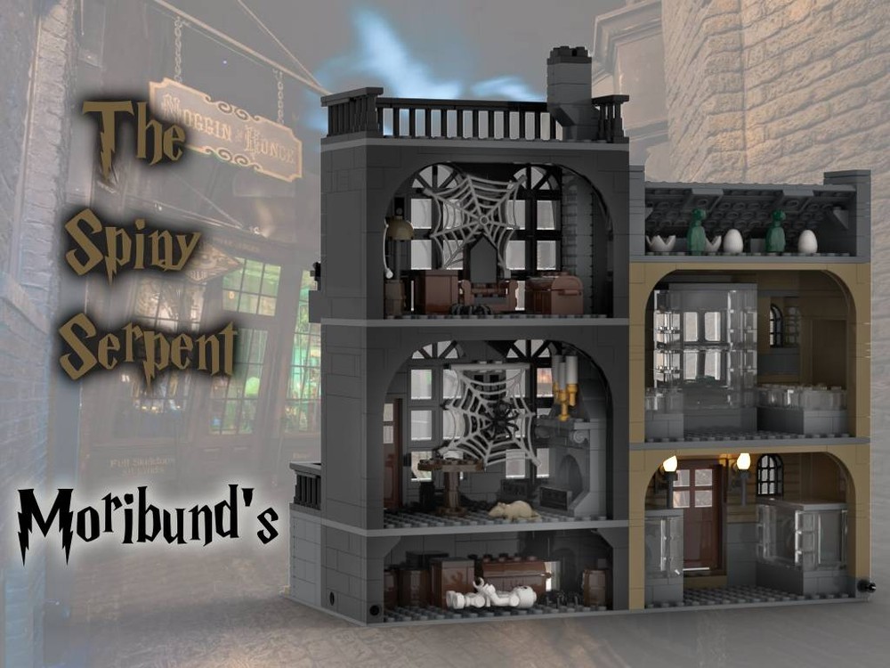 LEGO MOC-233524 Knockturn Alley: The Spiny Serpent & Moribund's by ...