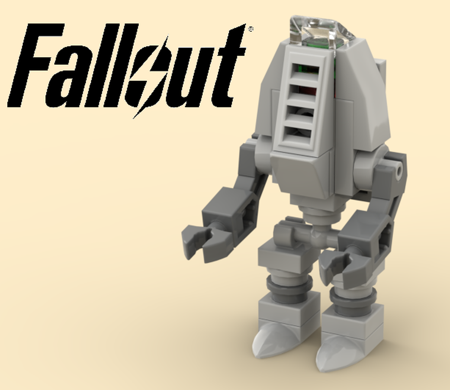 LEGO MOC Fallout Protectron minifig scale MOC by CzerstwyChleb ...