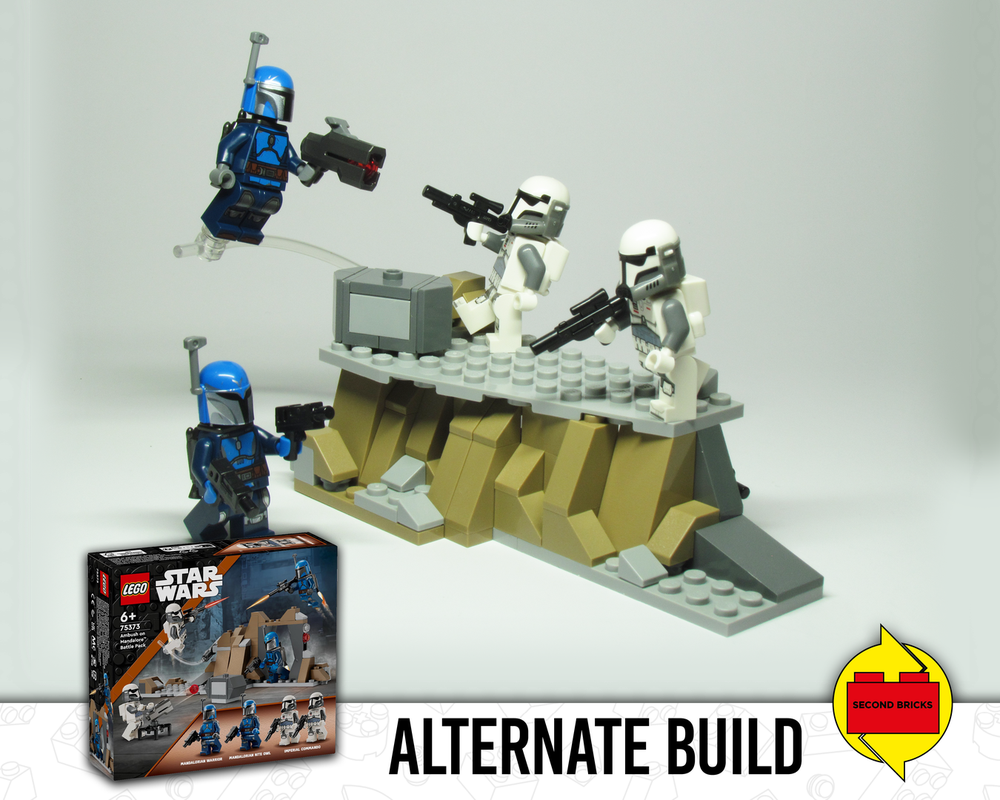 LEGO MOC 75373-2: Mandalore Cliff Ambush by SecondBricks | Rebrickable ...
