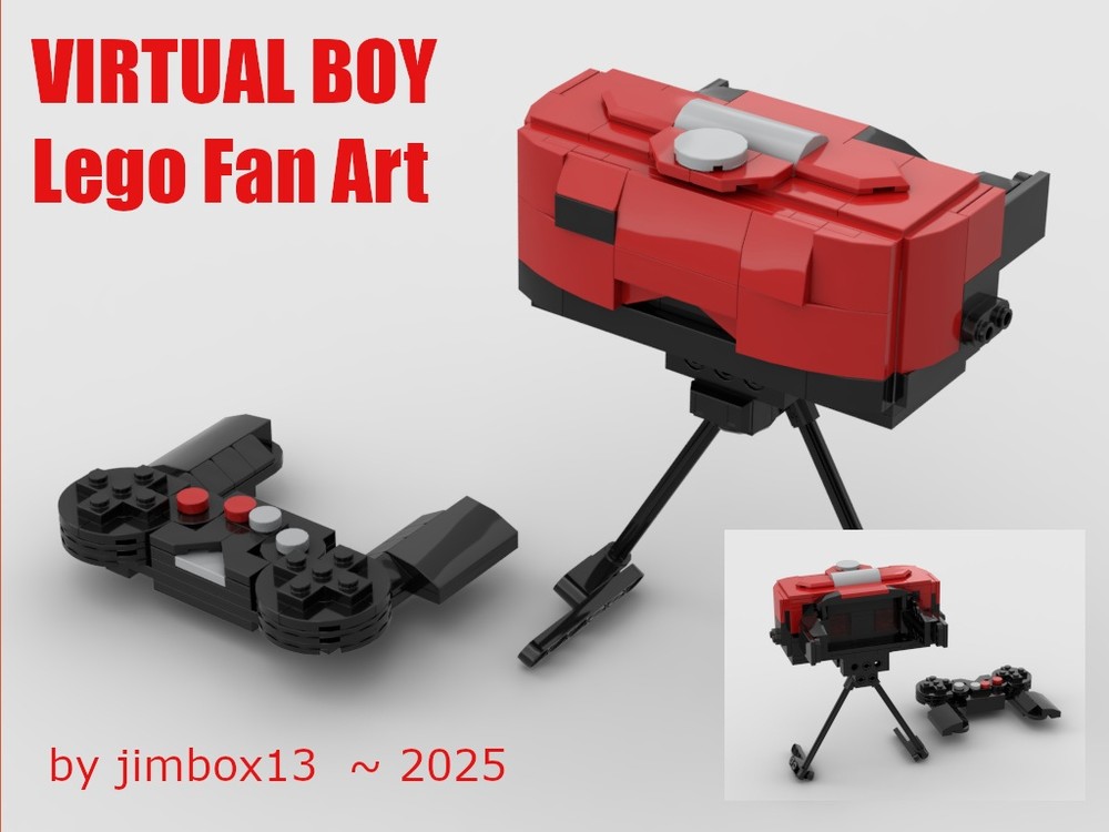 LEGO MOC-233534 Virtual Boy Fan Art Model by jimbox13 | Rebrickable ...
