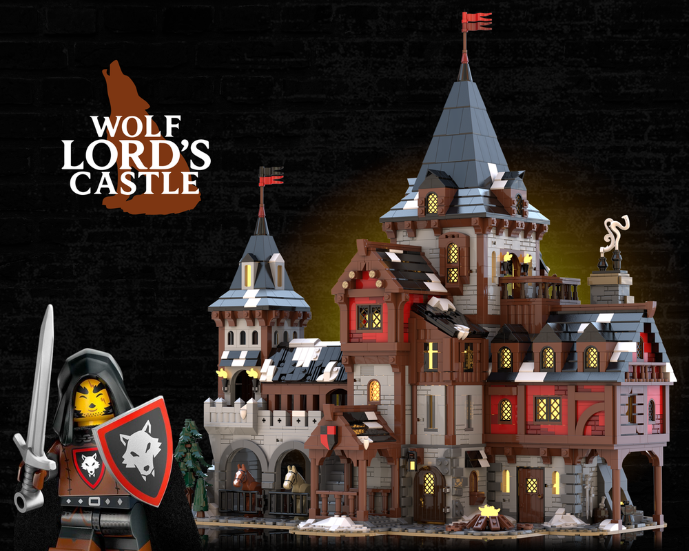 LEGO MOC-233536 Wolf Lord`s Castle by Legat_Of_Legion | Rebrickable ...