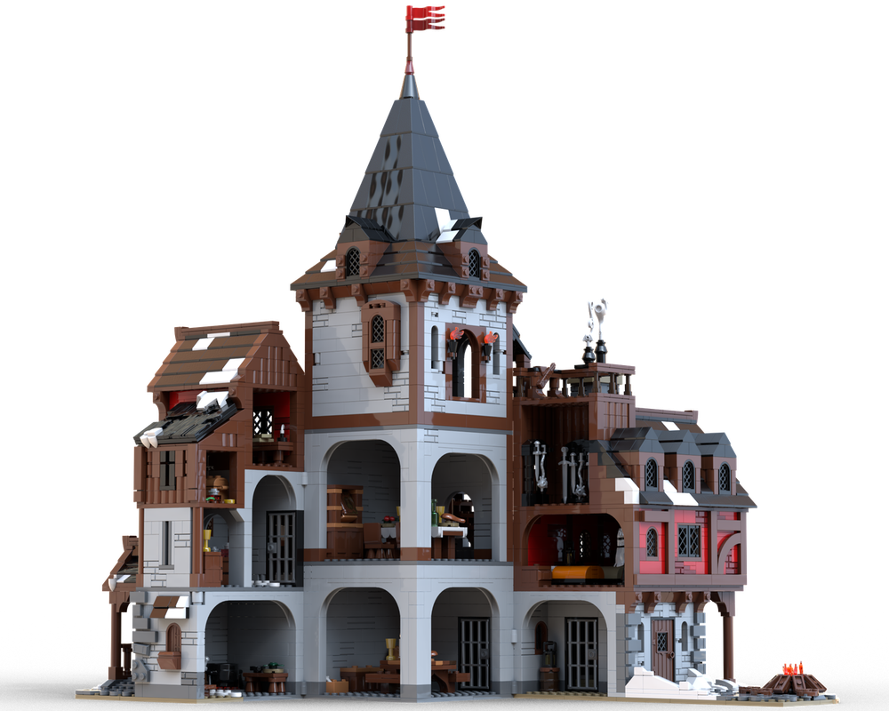 LEGO MOC-233536 Wolf Lord`s Castle by Legat_Of_Legion | Rebrickable ...