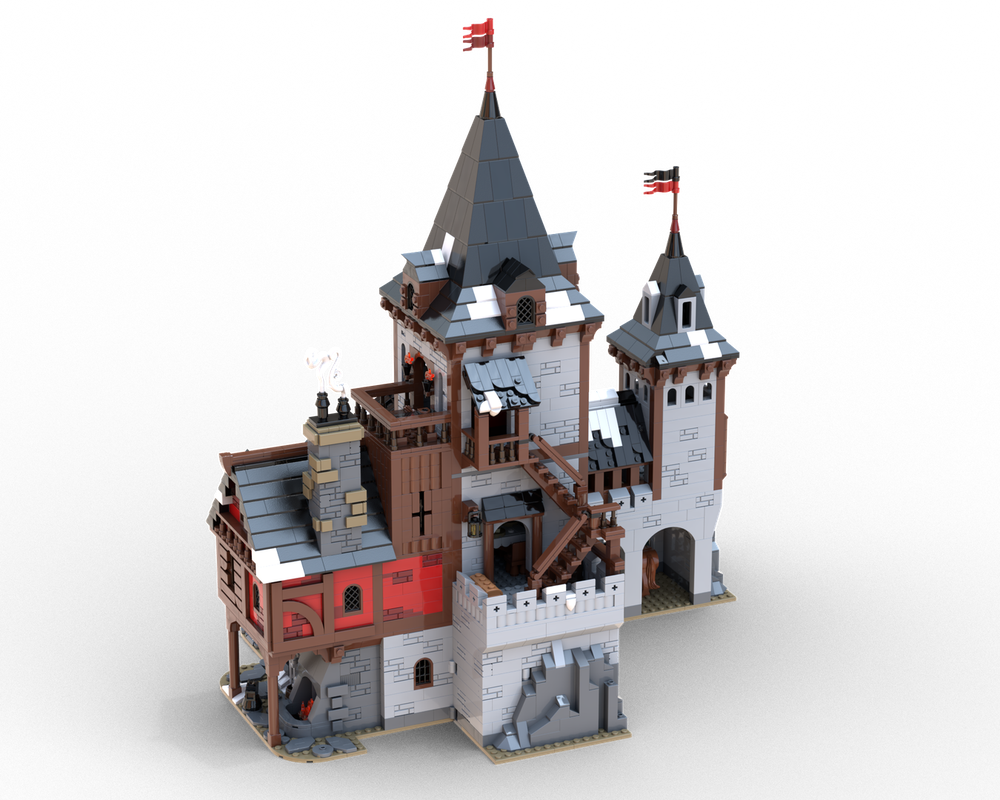 LEGO MOC-233536 Wolf Lord`s Castle by Legat_Of_Legion | Rebrickable ...