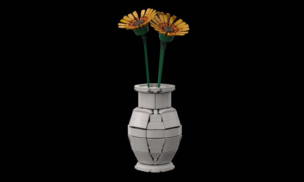 LEGO MOC Botanical vase by BrickBrosStudios | Rebrickable - Build with LEGO