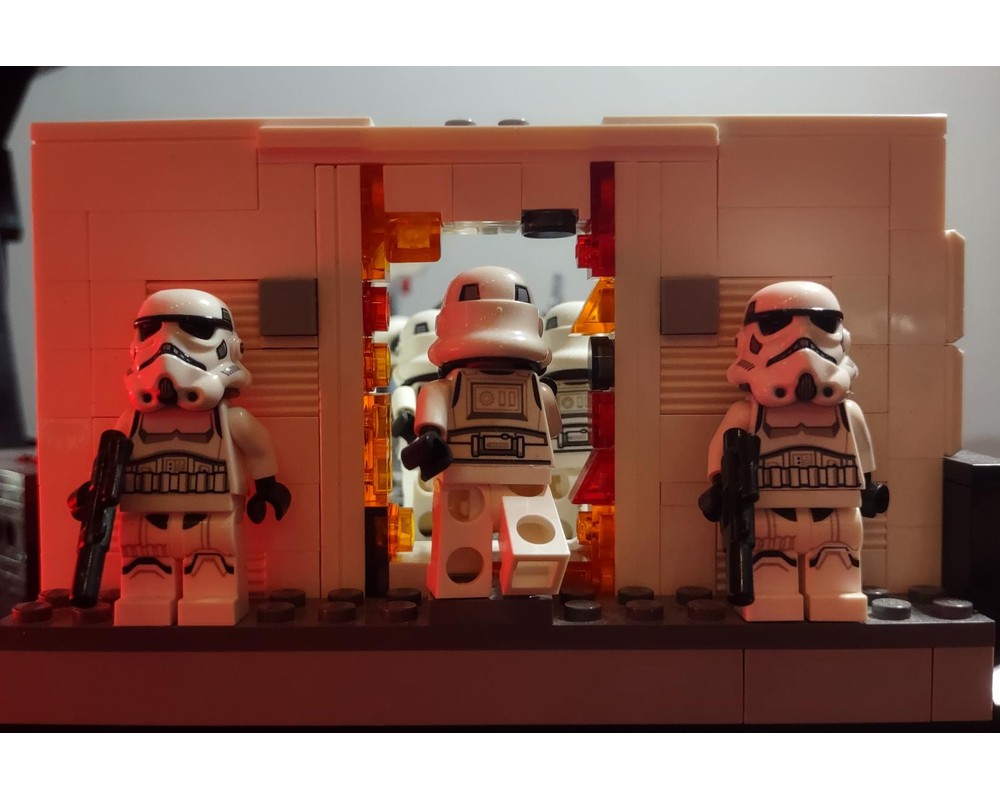 LEGO MOC-233541 Boarding Tantive IV Display Stand Modification by ...