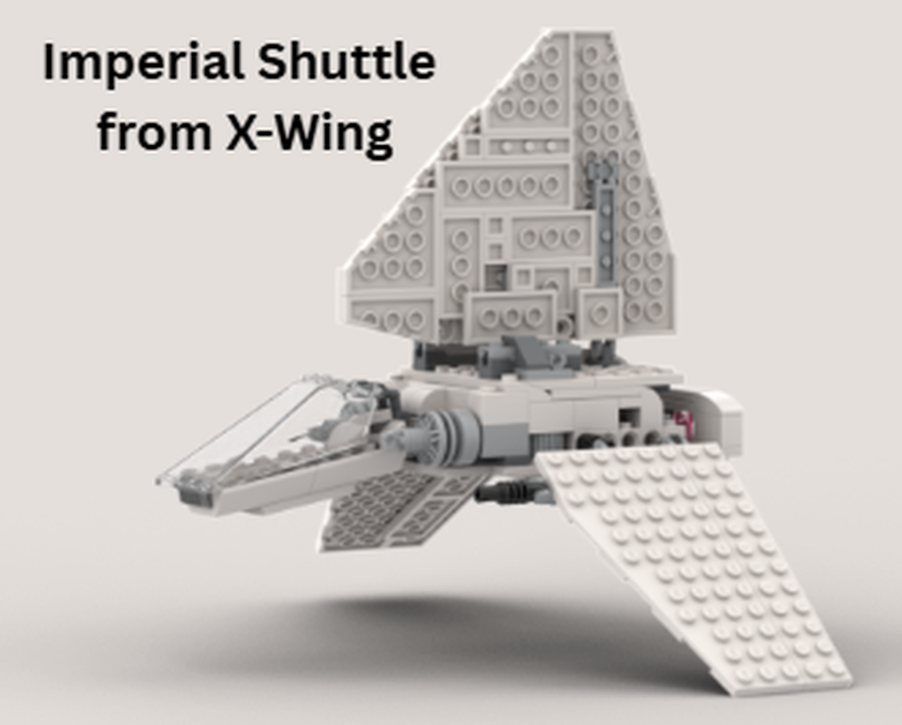 LEGO MOC-233557 Imperial Shuttle from X Wing by GoldDeer Bricks ...