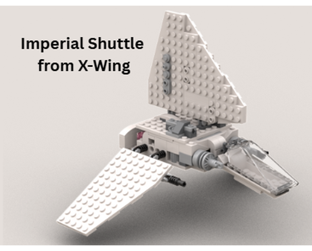 LEGO MOC-233557 Imperial Shuttle from X Wing by GoldDeer Bricks ...