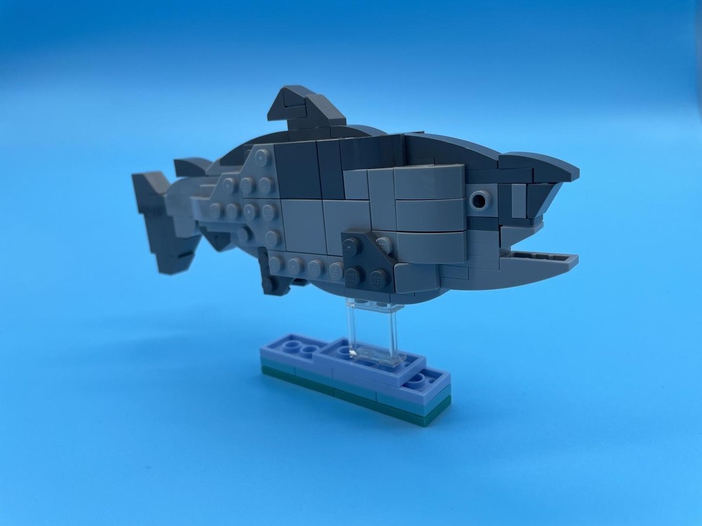 LEGO MOC-233559 King Salmon Fish Model by legoartist808 | Rebrickable ...